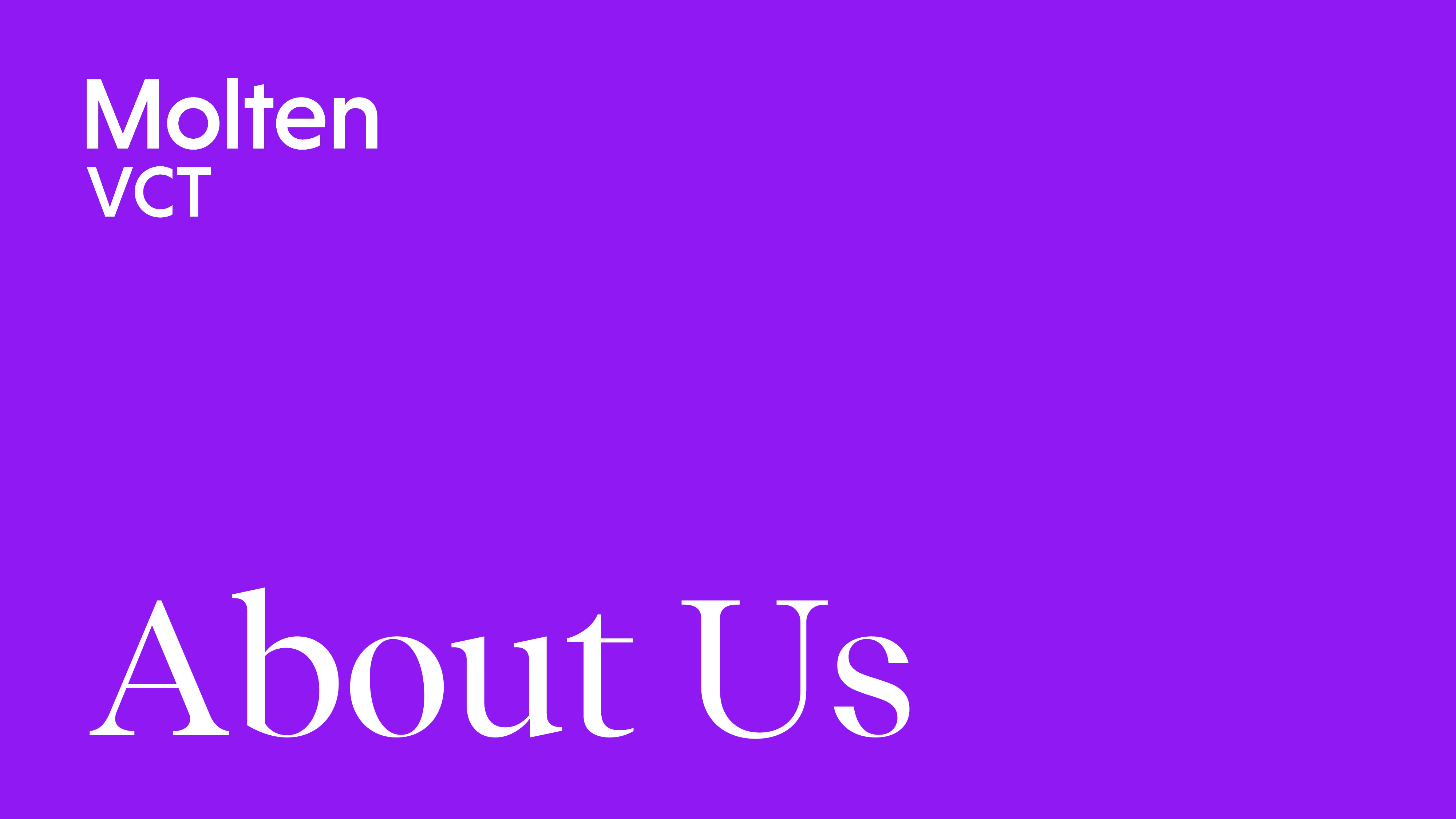 VCT | Molten Ventures